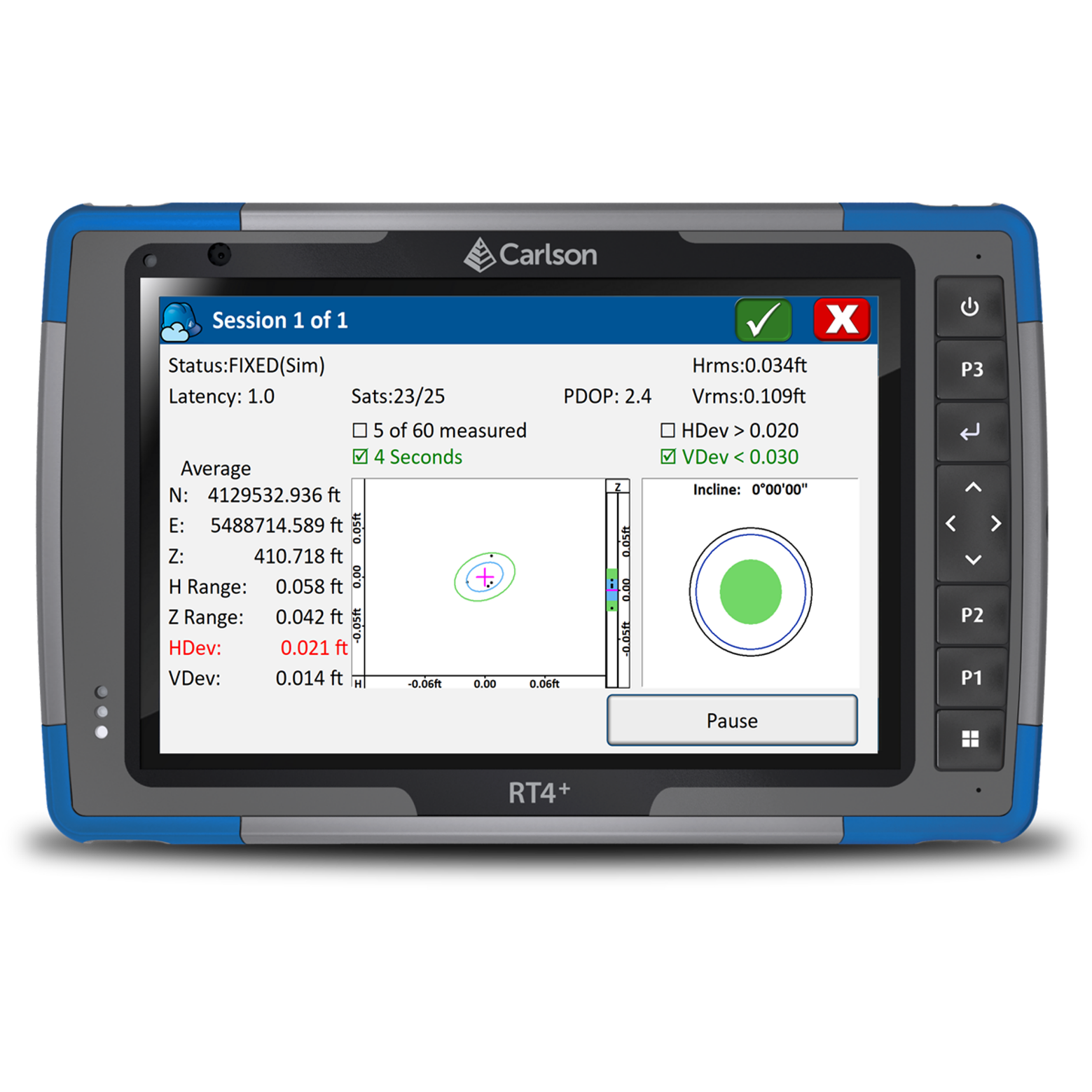 Carlson RT4+ Data Collector – GlobalPos Shop