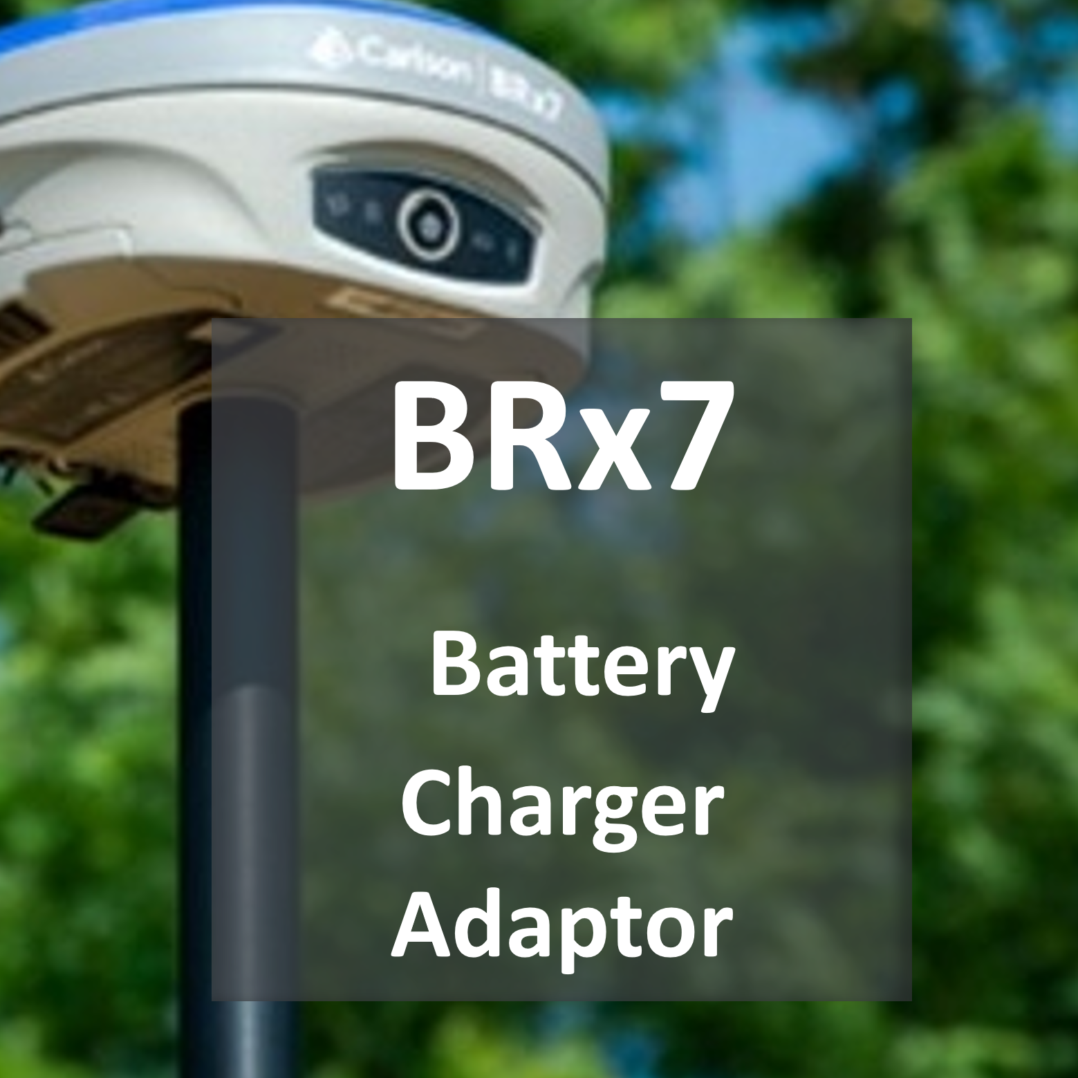 Carlson BRx7 (+) Battery Charger Adaptor – GlobalPos Shop