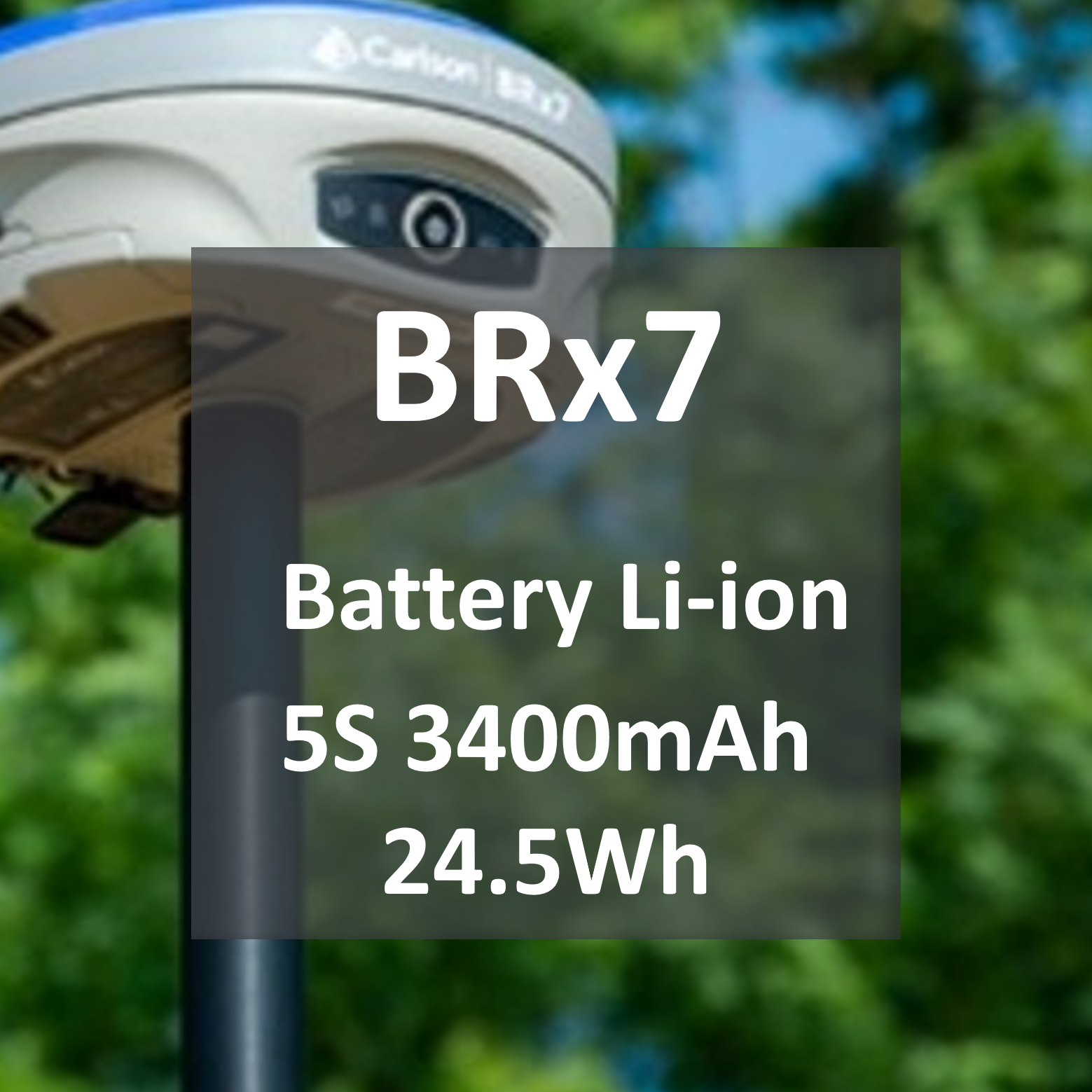 Carlson BRx7 (+) Battery Li-ion 5S 3400mAh 24.5Wh – GlobalPos Shop